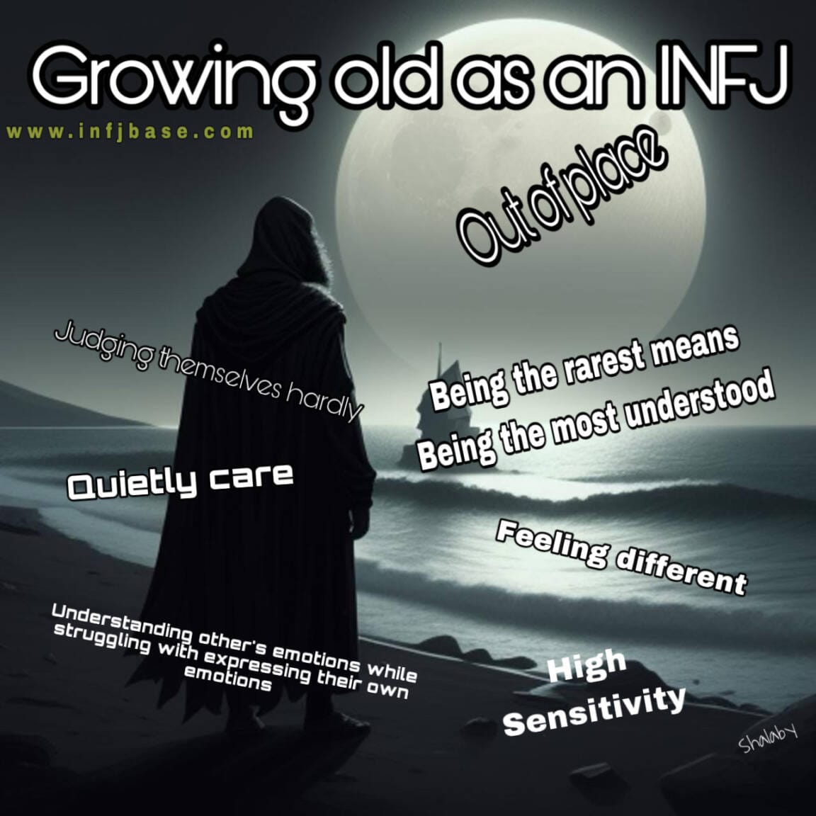 10 positive and 10 negative INFJ traits